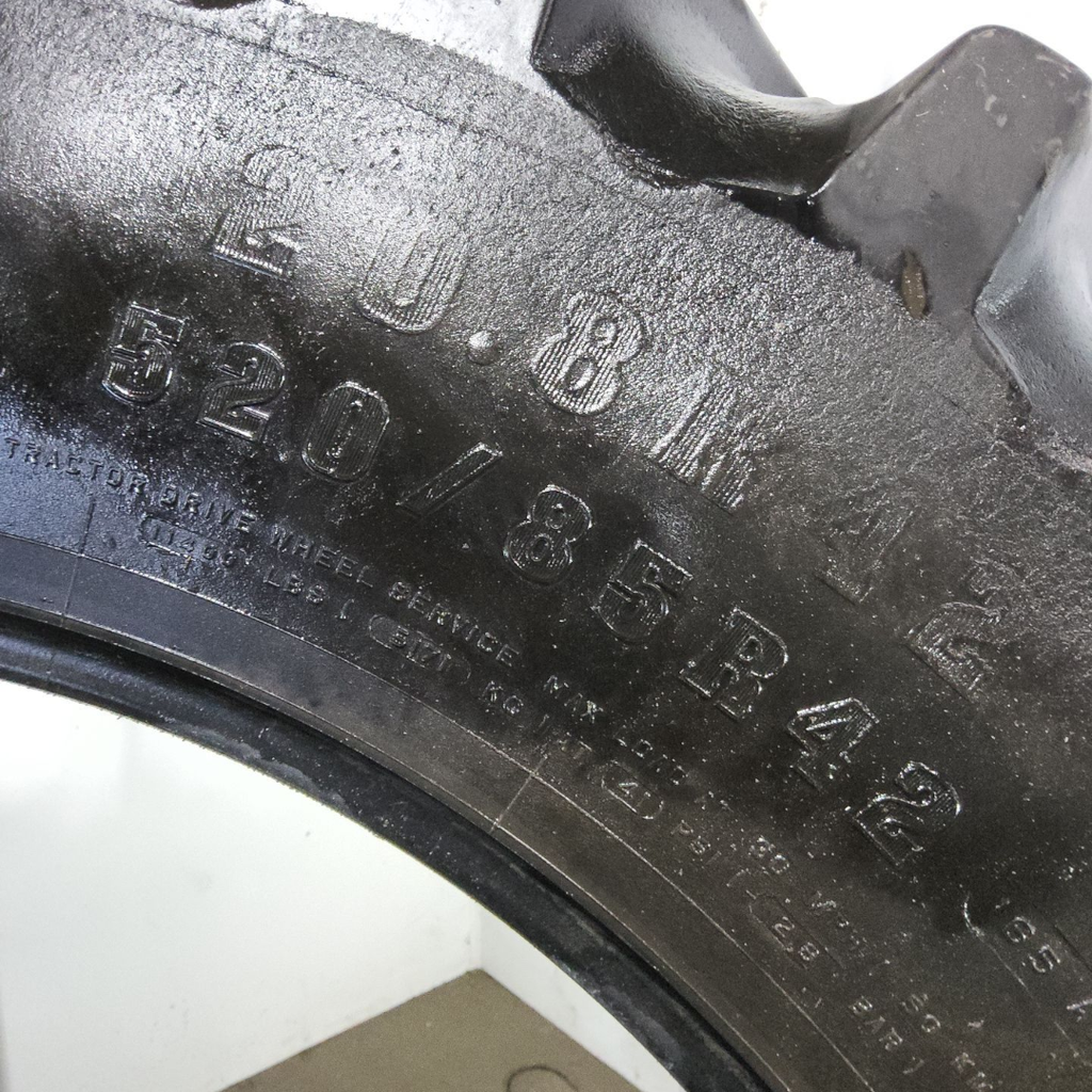 USED 520/85R42 Firestone Radial Deep Tread 23 R-1W 155B 80% for Sale | NTS Tire Supply